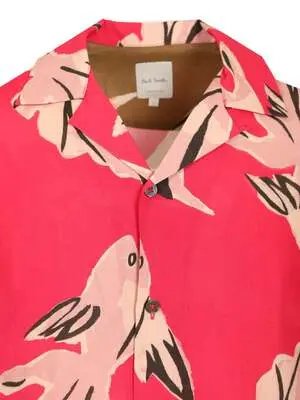 Paul Smith Viscose Shirt With Fish Motif