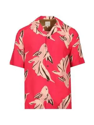 Paul Smith Viscose Shirt With Fish Motif