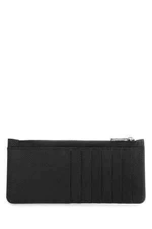 Dolce & Gabbana Calfskin Zip Card Holder