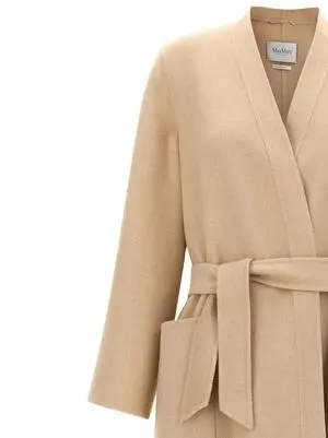 Max Mara Vezzoso Camel Wool Coat
