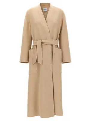 MAX MARA MAX MARA Vezzoso Camel Wool Coat