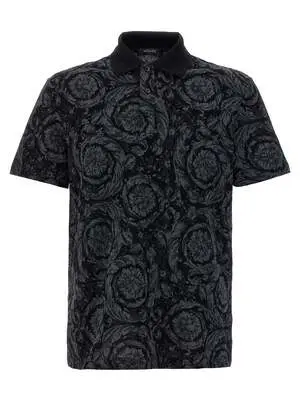 Versace Baroque Polo Shirt - Multicolor