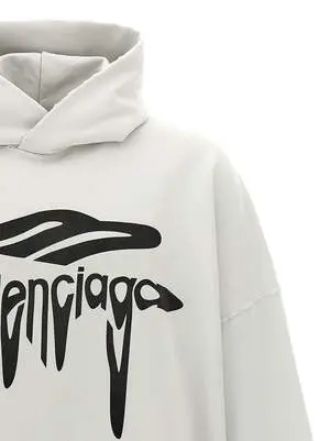 Balenciaga 3b Liquefied Hoodie