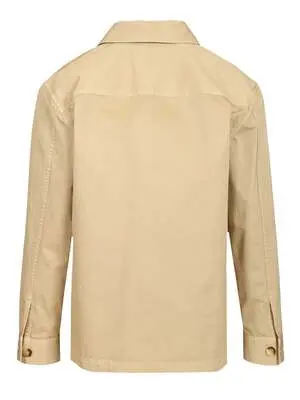 Saint Laurent Cassandre Overshirt - Cream
