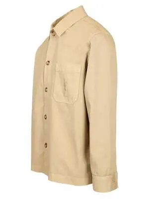 Saint Laurent Cassandre Overshirt - Cream