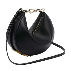 Fendi Mini Baguette Shoulder Bag - Black
