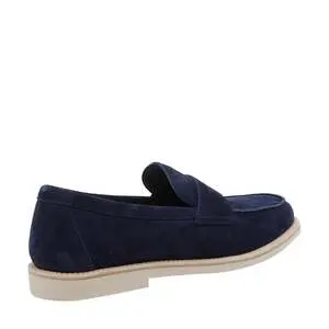 Brunello Cucinelli Suede Slip-on Loafers - Blue