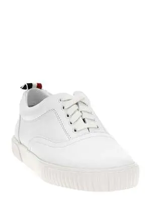 Thom Browne Heritage' Lace-up Leather Sneakers - White