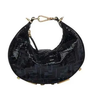 Fendi Applique Shoulder Bags
