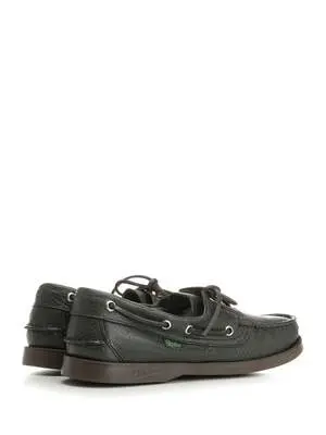 Paraboot Barth Boat Shoe - Green