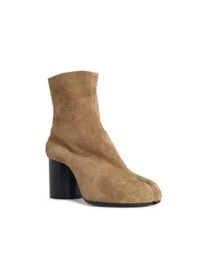 MAISON MARGIELA Suede Tabi Ankle Boots