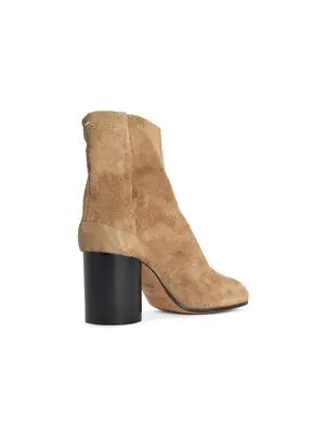 MAISON MARGIELA Suede Tabi Ankle Boots