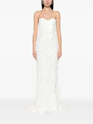 ROTATE BY BIRGER CHRISTENSEN Sleeveless Lace Midi Dress