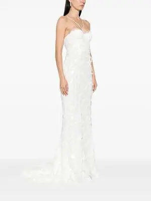 ROTATE BY BIRGER CHRISTENSEN Sleeveless Lace Midi Dress