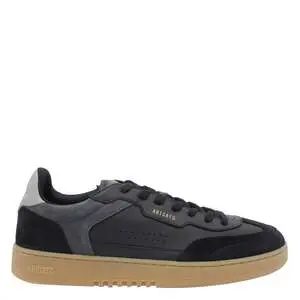 Axel Arigato Suede And Leather Lace-up Sneakers - Black