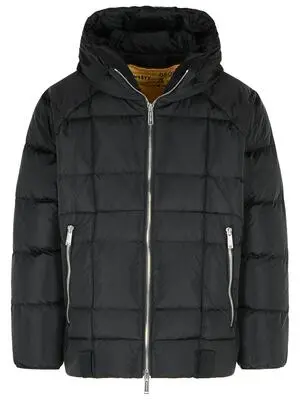 Dsquared2 Quilted Nylon Hooded Jacket - Black