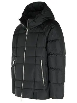 Dsquared2 Quilted Nylon Hooded Jacket - Black