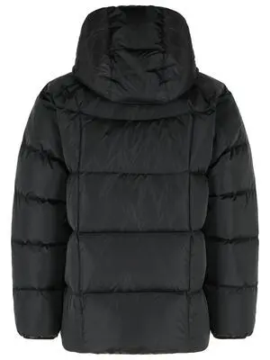 Dsquared2 Quilted Nylon Hooded Jacket - Black