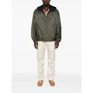 Prada Re-nylon Hooded Blouson Jacket - Green