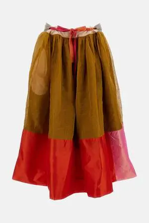 DANIELA GREGIS Reversible Balloon Skirt - Multicolor