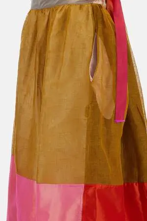 DANIELA GREGIS Reversible Balloon Skirt - Multicolor