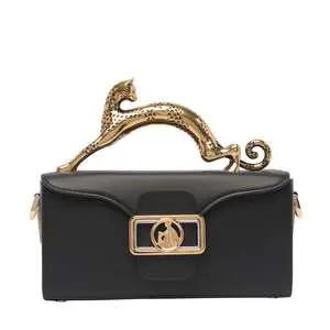 Lanvin Gold Tone Cross Body Bags For Women