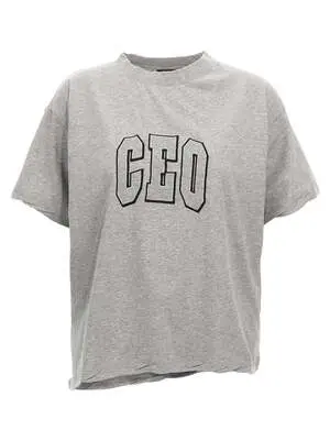 Balenciaga Ceo Team Logo T-shirt - Gray