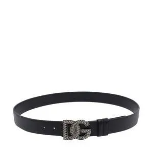 Dolce & Gabbana Crossed Dg Logo Belt