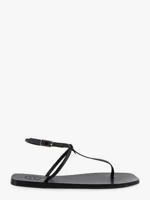 ATP ATELIER Alassio Leather Sandals - Black