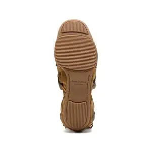 Acne Studios Beige/blue Suede Lace-up Flats
