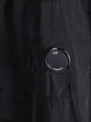 C.P. COMPANY Chrome-r` Button Bomber Jacket - Multicolor