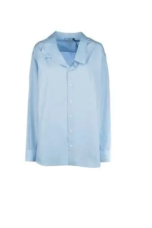 Prada PRADA Button-Up Shirt With Classic Collar Multicolor
