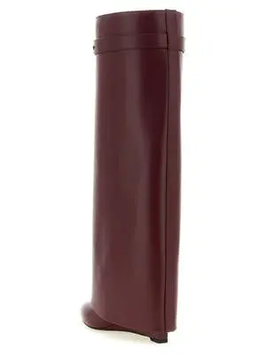 Givenchy Shark Pinch High Heel Boots - Multicolor