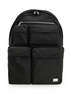 DIESEL® Nylon Backpack With Multiple Compartments - Black