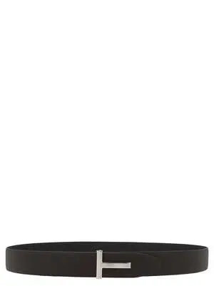 TOM FORD Leather Reversible Belt - Multicolor