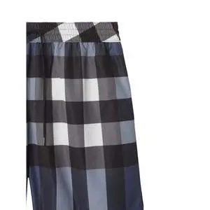 Burberry Check Print Swim Shorts