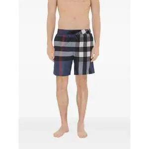 Burberry Check Print Swim Shorts