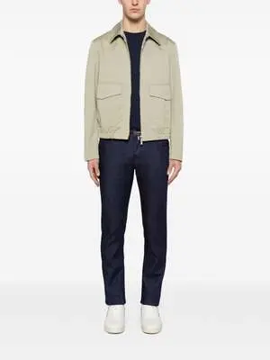 Jacob Cohen Super Slim Fit Nick Jeans With Tobacco Stitching - Blue