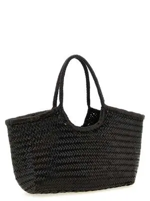 Dragon Diffusion Nantucket Large Woven Shoulder Bag - Brown