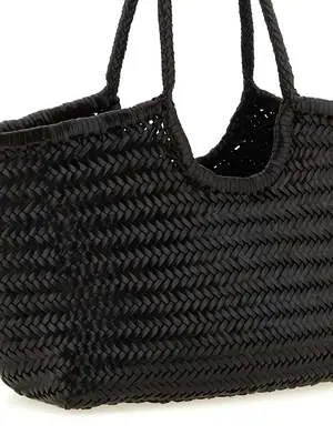 Dragon Diffusion Nantucket Large Woven Shoulder Bag - Brown