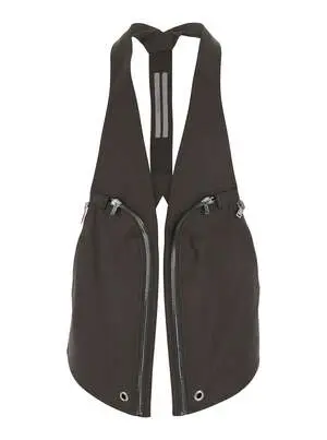 Rick Owens Sleeveless Stretch Cotton Gilet - Multicolor