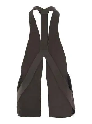 Rick Owens Sleeveless Stretch Cotton Gilet - Multicolor