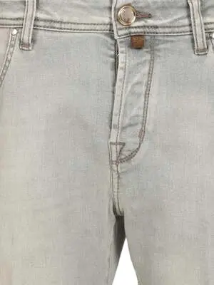 Jacob Cohen Scott Slim Cropped Jeans - Gray