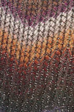 Missoni Knit Top With Zigzag Print