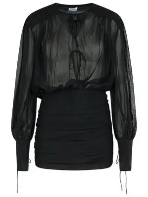 Andamane Yulia Silk Mini Dress