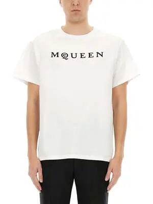 Alexander McQueen Jersey T-shirt - White