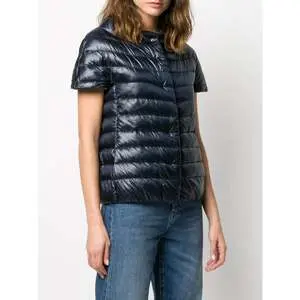 Herno Short Sleeved Down Jacket - Blue