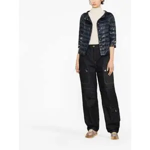 Herno Short Sleeved Down Jacket - Blue