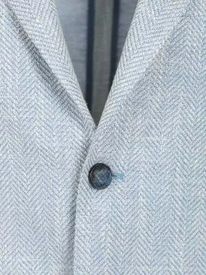 Tagliatore Montecarlo Blazer Herringbone - Blue