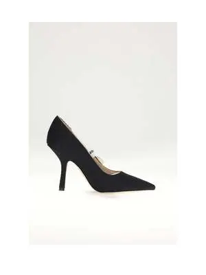 Dior Patent Leather Slingback Pumps - Black